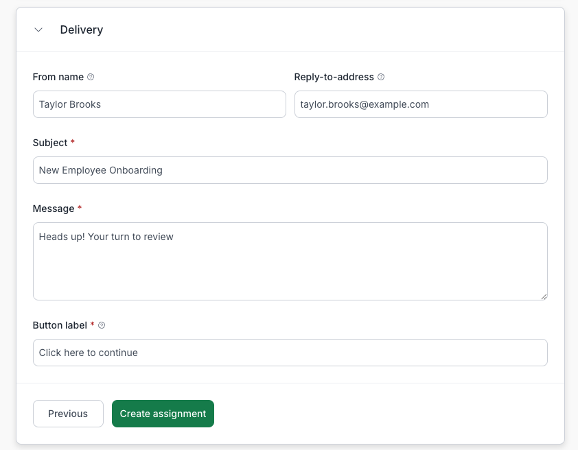 Workflow Assignments: Seamless Task Routing for Formstack Streamline